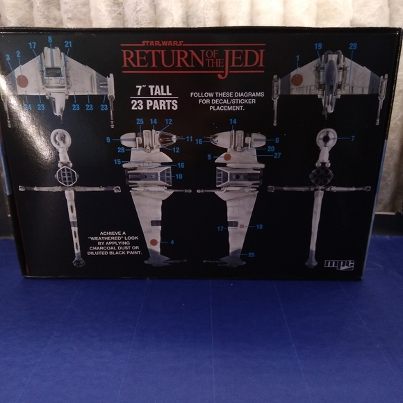 mpc | Other | Star Wars Bwing Model Kit | Poshmark
